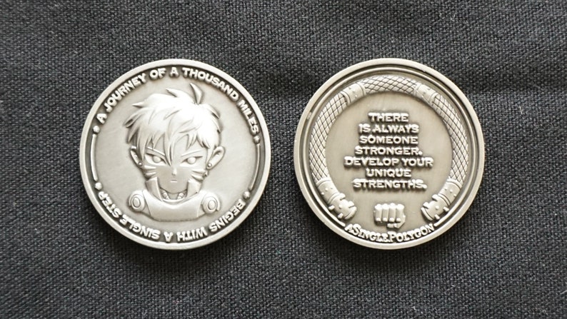 Motivational Anime Coins - FULL SET - Etsy
