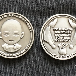 Motivational Anime Coins - FULL SET - Etsy