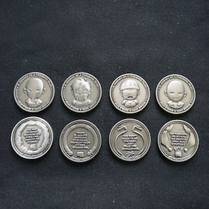 Motivational Anime Coins - FULL SET - Etsy