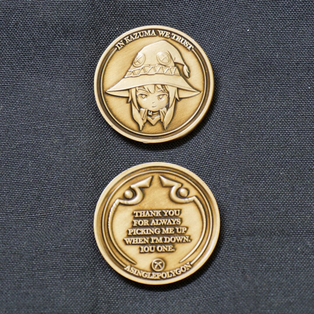 Koinosuba IOU Tokens - Megumin - Etsy
