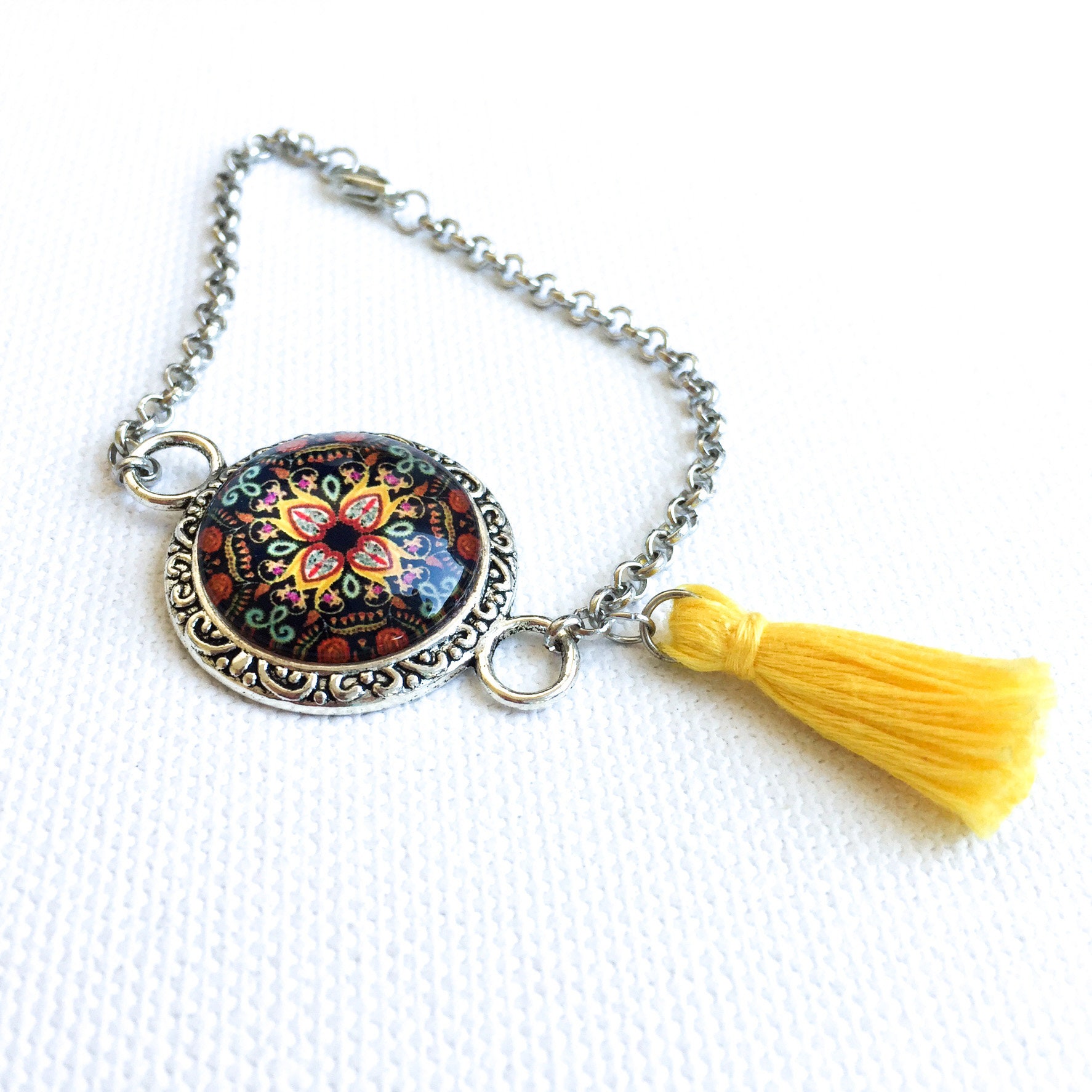 Portugal Tile BRACELET Bracelets for Women With Tassel - Etsy Hong Kong