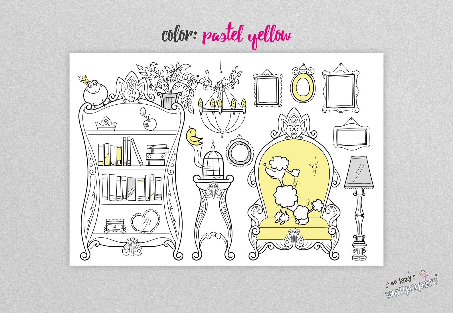 Kids Room Doodles Wallpaper Customizable Wallpaper Black - Etsy
