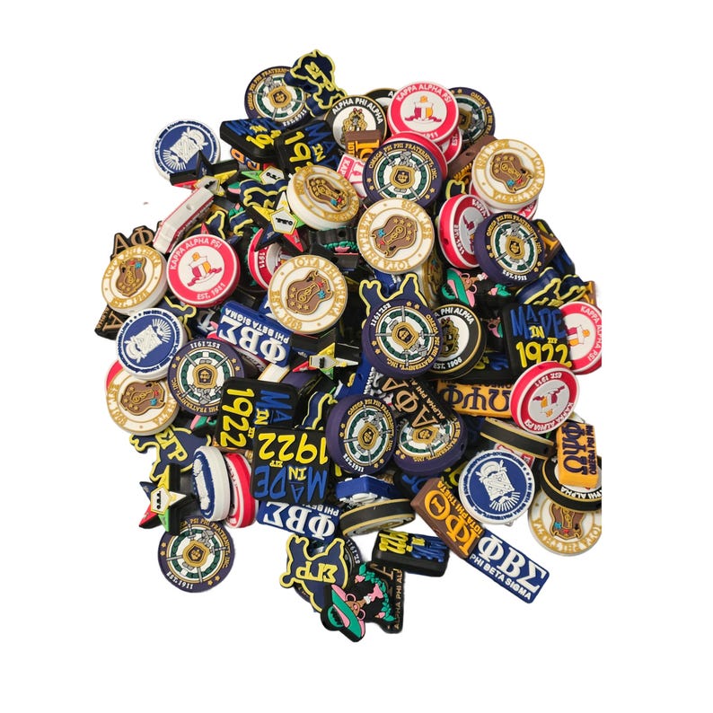PBS -fraternity, 1914, PBS, Blue Phi, GOMAB Focal Beads-set of 2 - Etsy