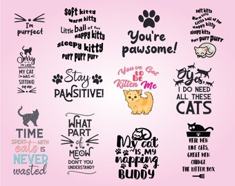 Cat quotes | Etsy