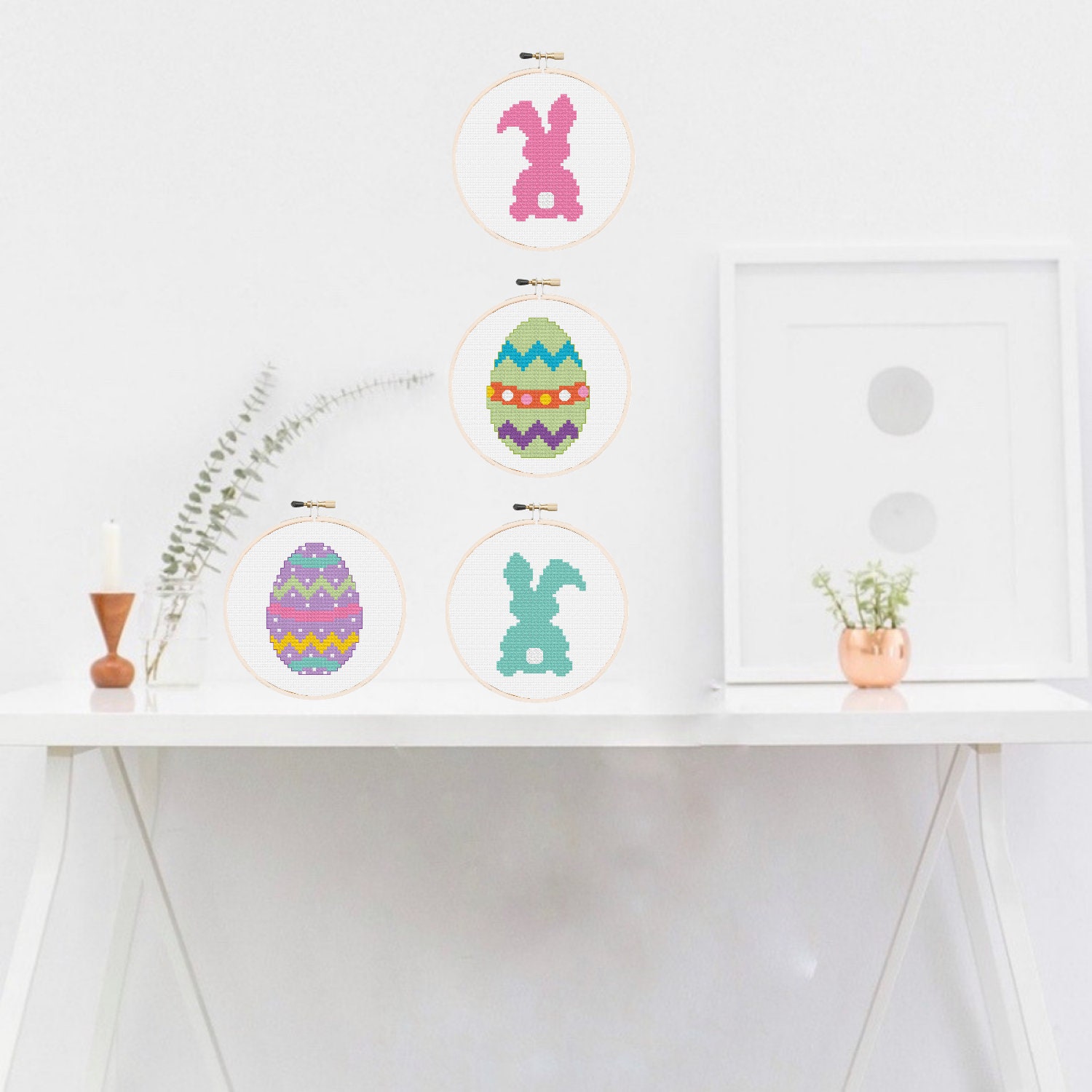 Small Easter Designs - PDF Cross Stitch Pattern - Etsy