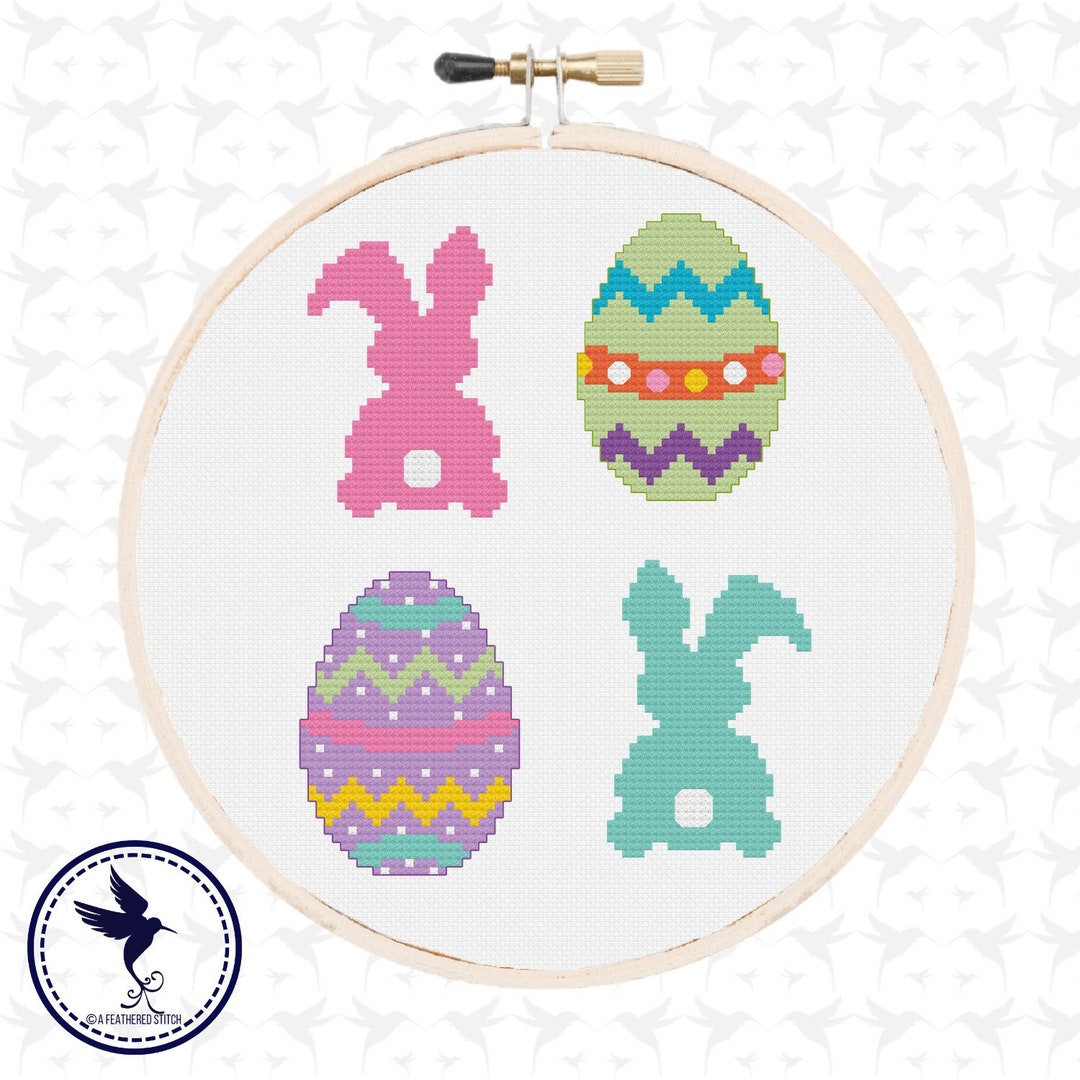 Small Easter Designs - PDF Cross Stitch Pattern - Etsy
