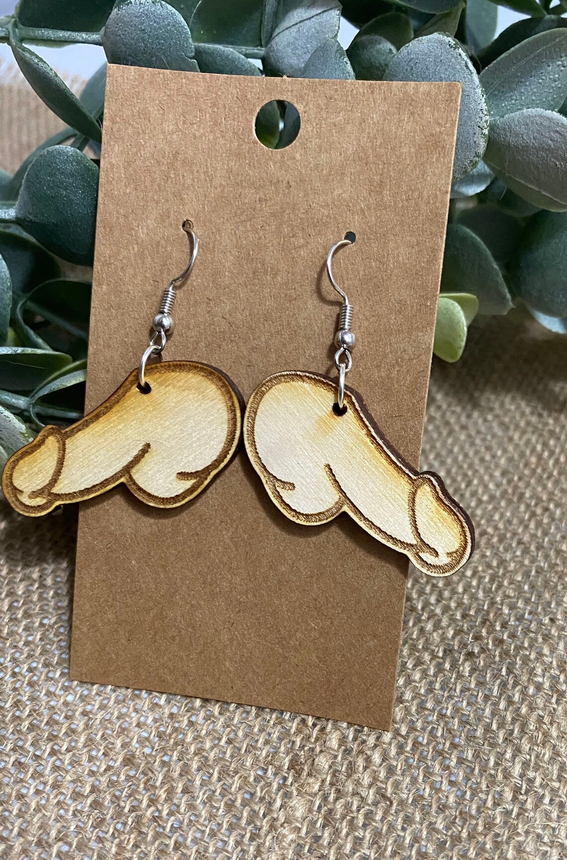 Gag Gift Inappropriate Earrings Penis Earrings Earrings - Etsy