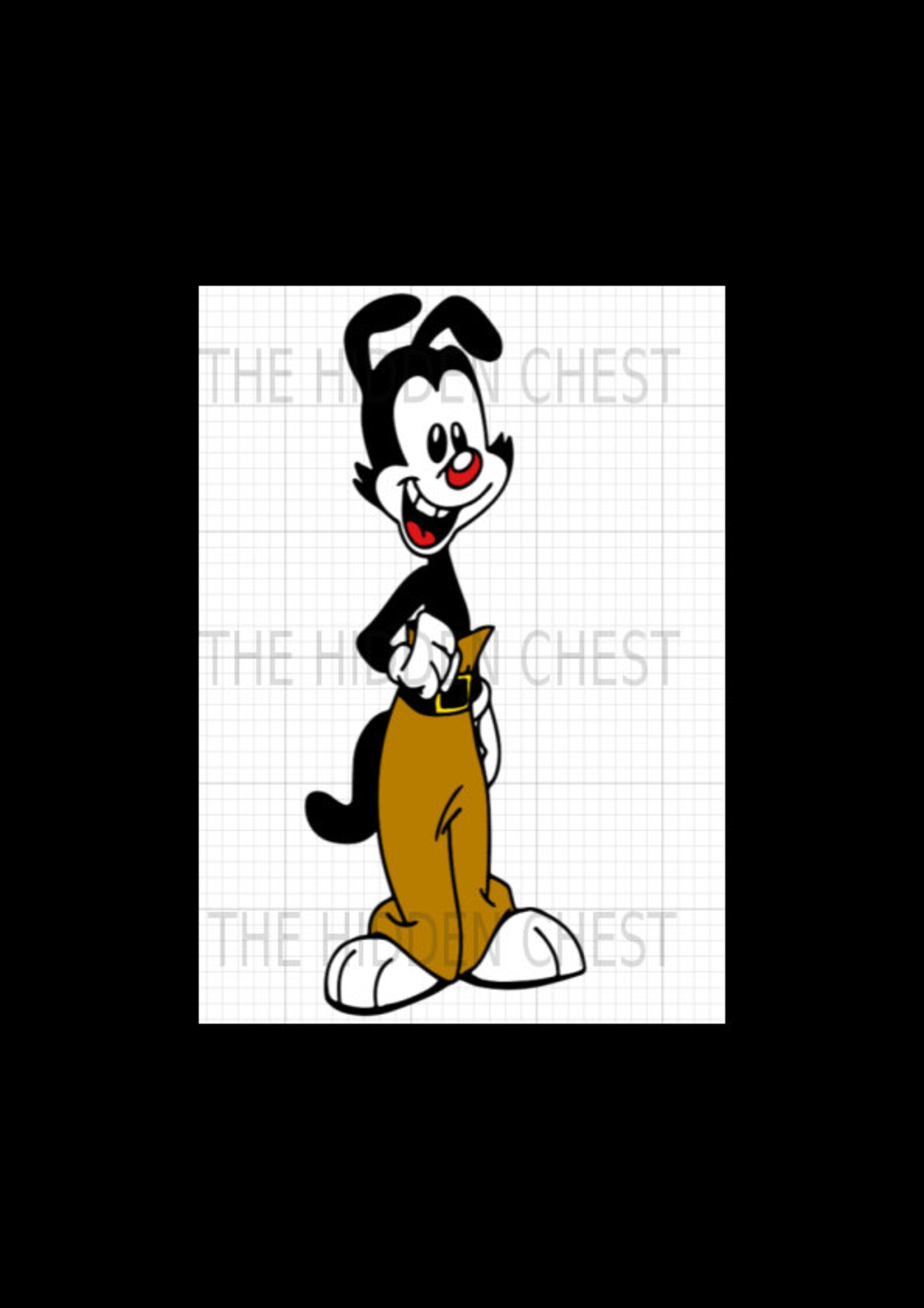 Animaniacs Yakko Warner Layered SVG, Instant Download, Svg Png Dxf ...