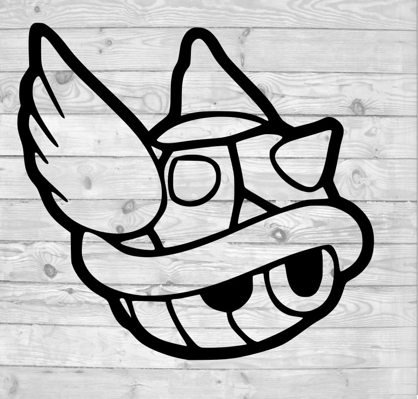 Mario Kart Blue Turtle Shell SVG Instant Download Svg Png - Etsy Canada