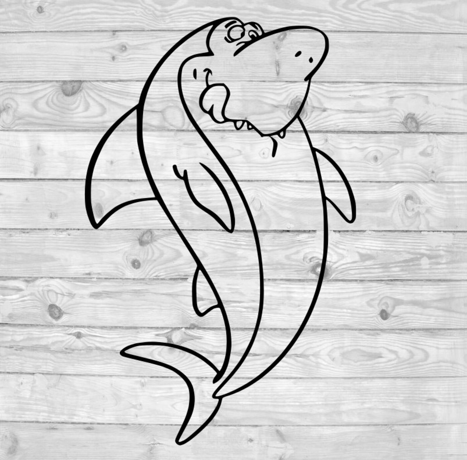Jabberjaw SVG, Instant Download, Svg Png Dxf, Cricut, Cameo, Silhouette ...