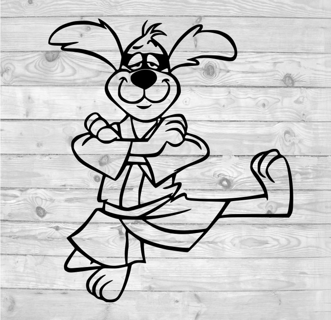 Hong Kong Phooey Svg Instant Download Svg Png Dxf Cricut Cameo