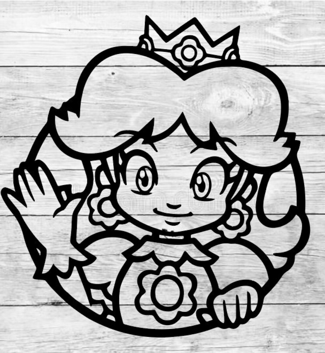 Mad Princess Daisy Coloring Pages