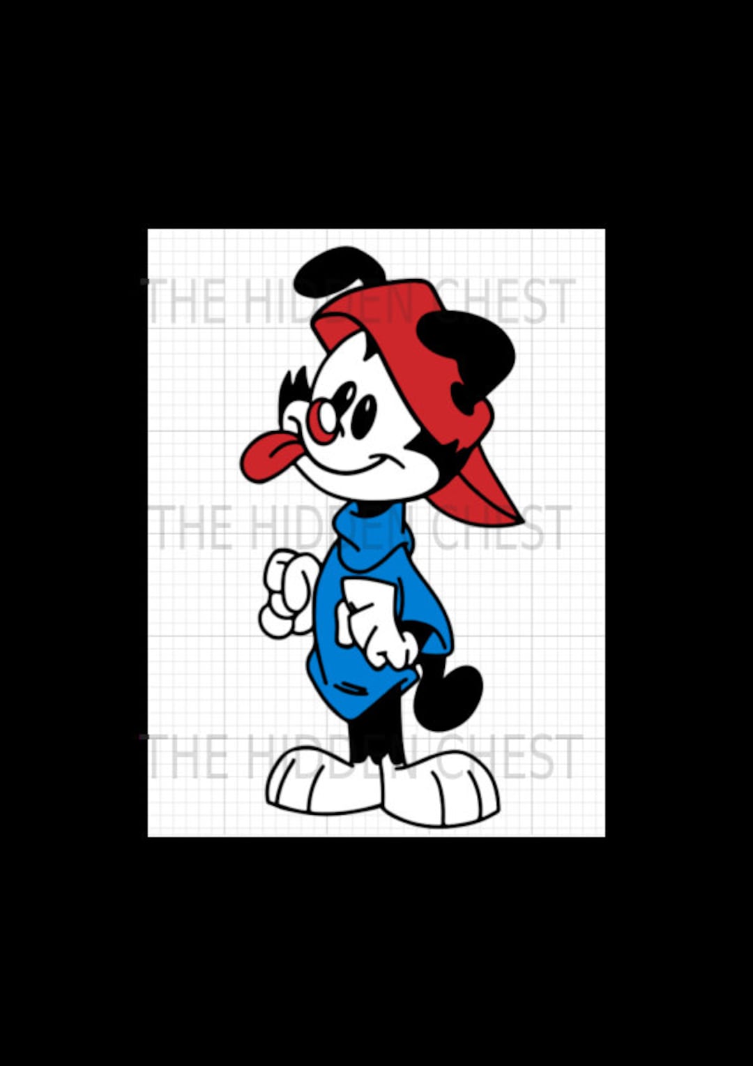Animaniacs Wakko Warner Layered SVG, Instant Download, Svg Png Dxf ...