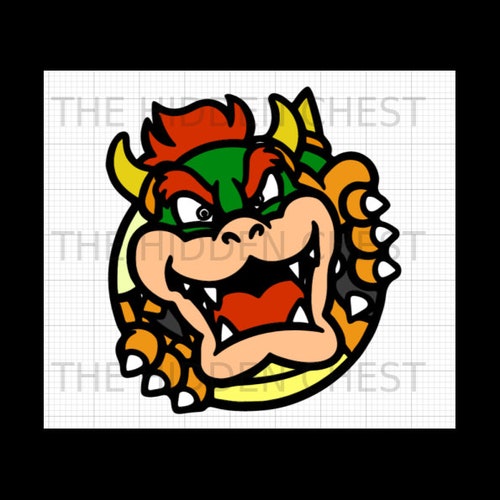 Bowser SVG Instant Download Svg Png Dxf Cricut Cameo - Etsy
