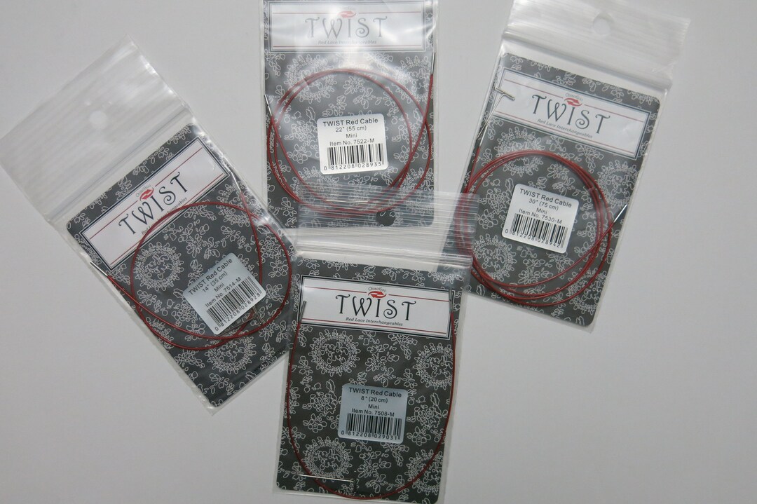 Set of 4 Chiaogoo Twist MINI Interchangeable Cables - Chiaogoo Twist ...