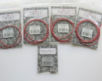Set of 4 Chiaogoo Twist MINI Interchangeable Cables Chiaogoo - Etsy
