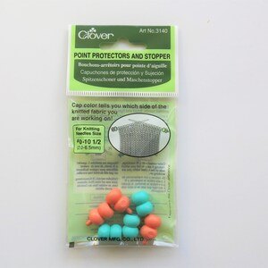 Clover Point Protector and Stopper for Needles Size US0-US10.5 ...