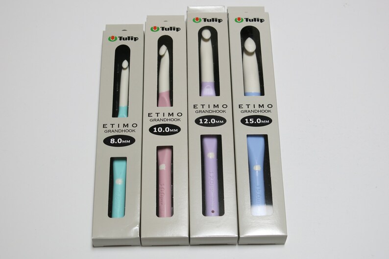 SET OF 4 Tulip Etimo GRAND Crochet Hook - Tulip Etimo Grand Crochet ...