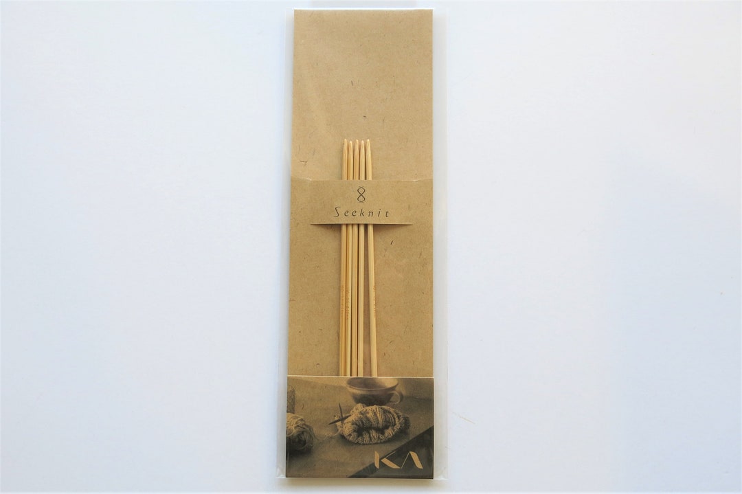 Seeknit 6" Double Pointed Needles-seeknit KA Bamboo Dpns-seeknit Dpns ...