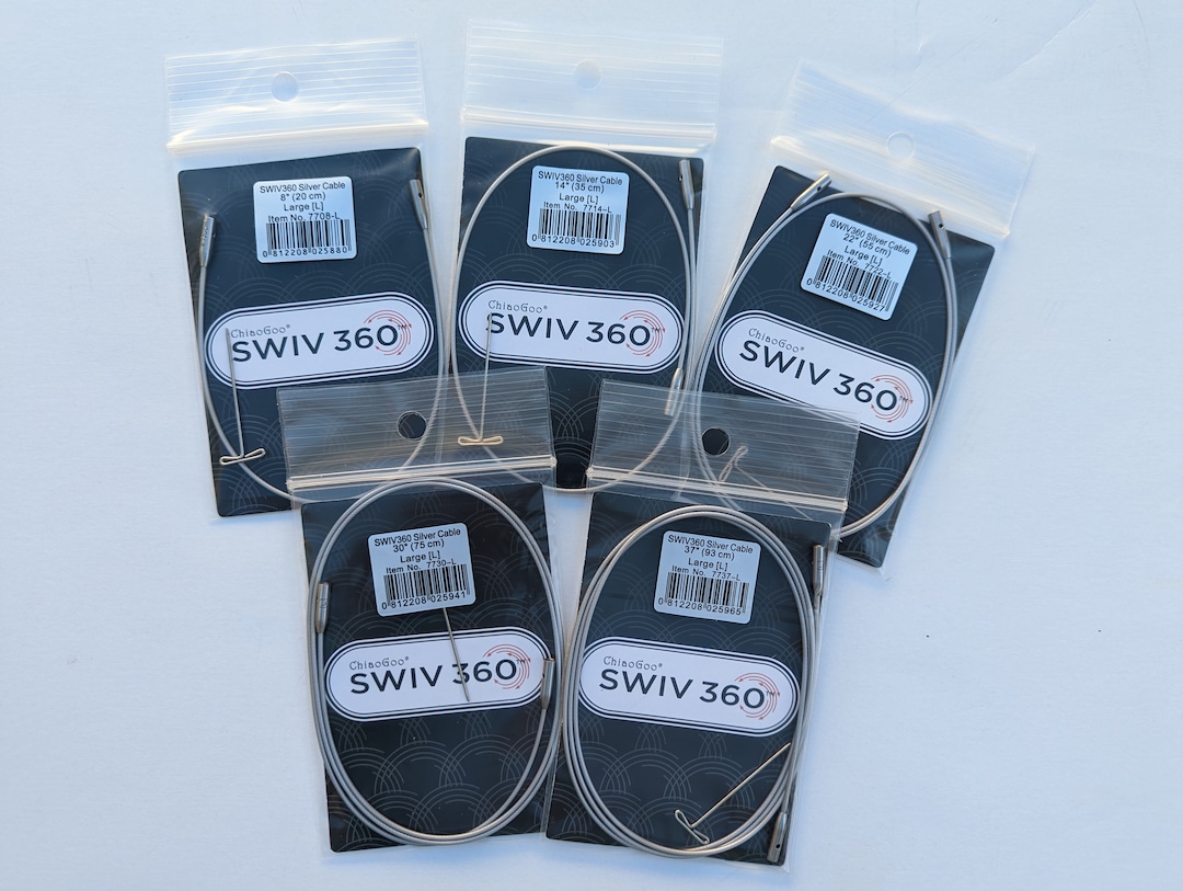SET OF 5-chiaogoo SWIV360 LARGE Cables- Chiaogoo Swivel 360 Cables ...