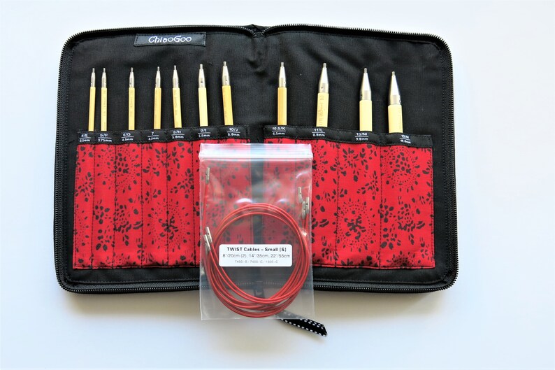Chiaogoo T-spin Tunisian Complete Interchangeable Set-11 Tunisian Hooks ...