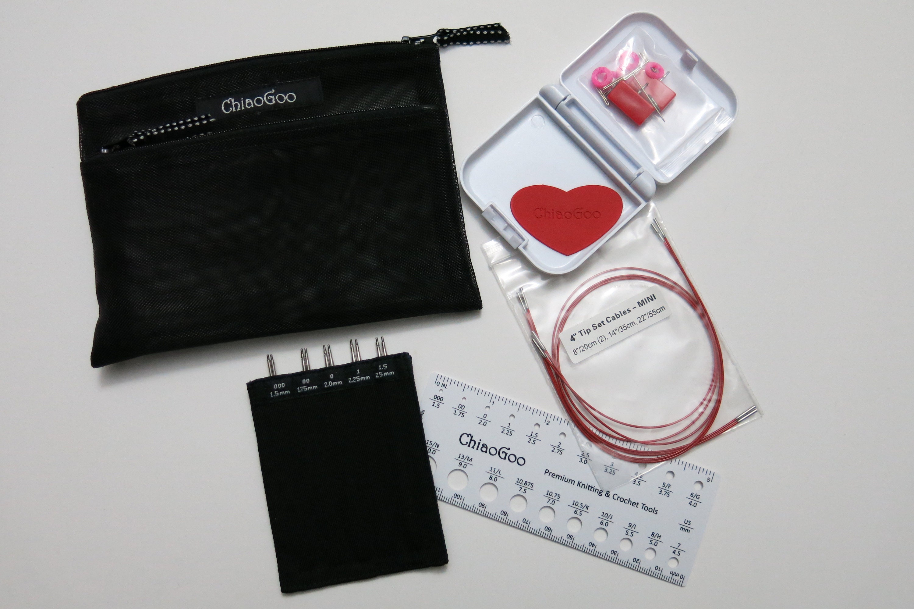 Chiaogoo Twist MINI 4 Inches Interchangeable Complete Set - Size US 000 ...