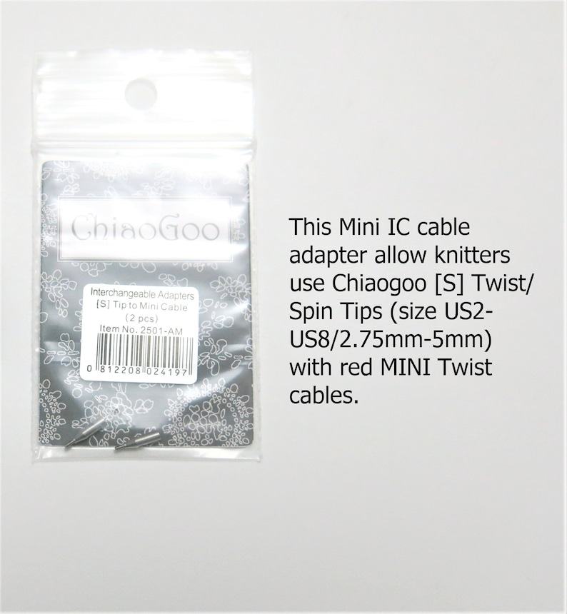 Chiaogoo Mini IC Adapter - Chiaogoo [S] Tips to Mini Cable Adapter ...
