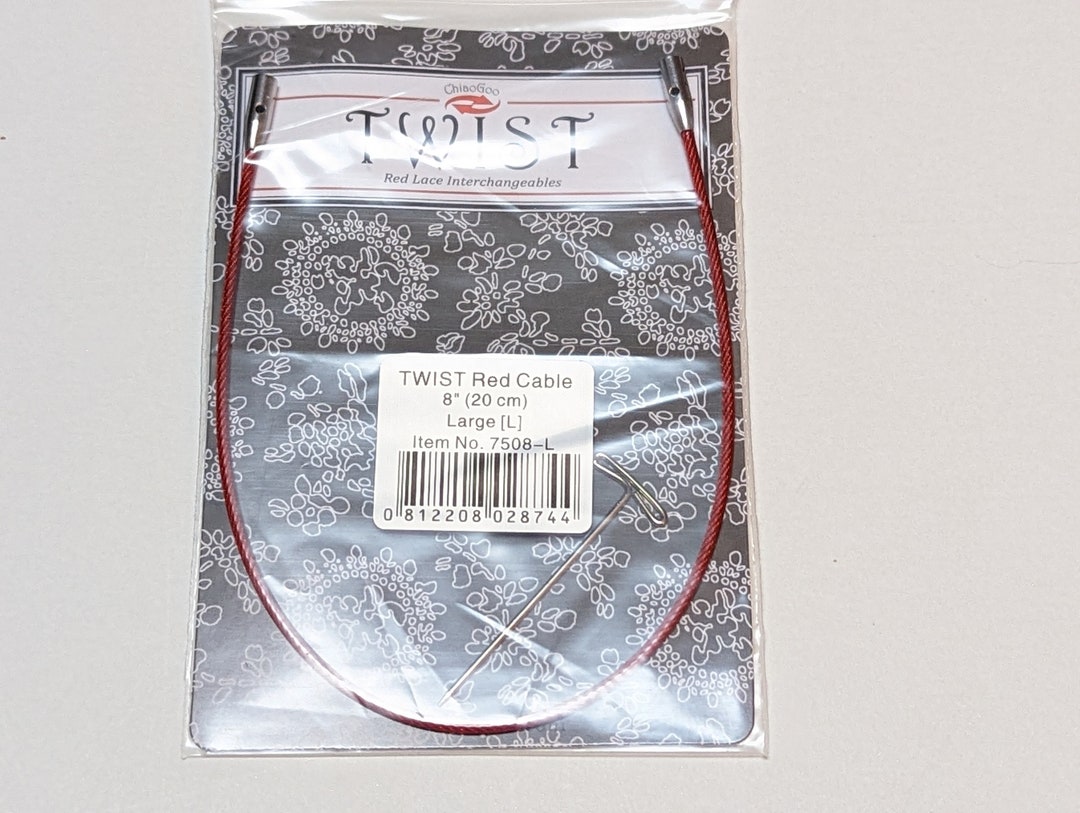 Chiaogoo Twist Red LARGE Interchangeable Cables- Chiaogoo Twist Red ...