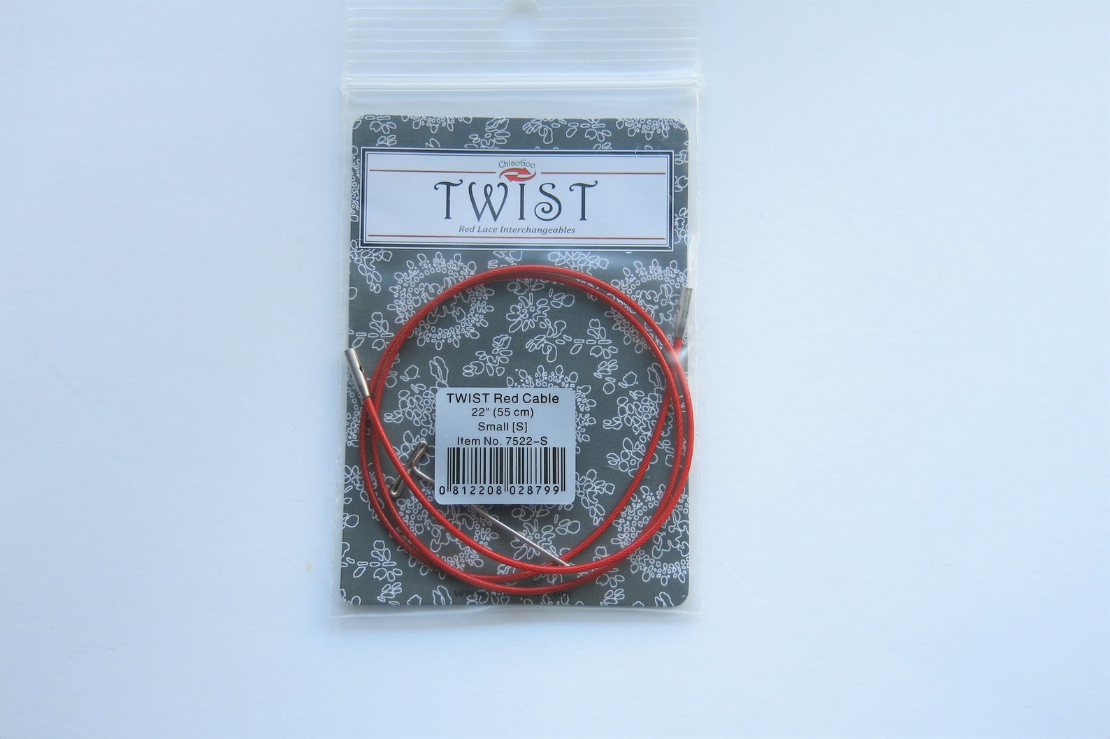 SET OF 5-chiaogoo Twist Red SMALL Cables & Chiaogoo L to S Tips Adapter ...