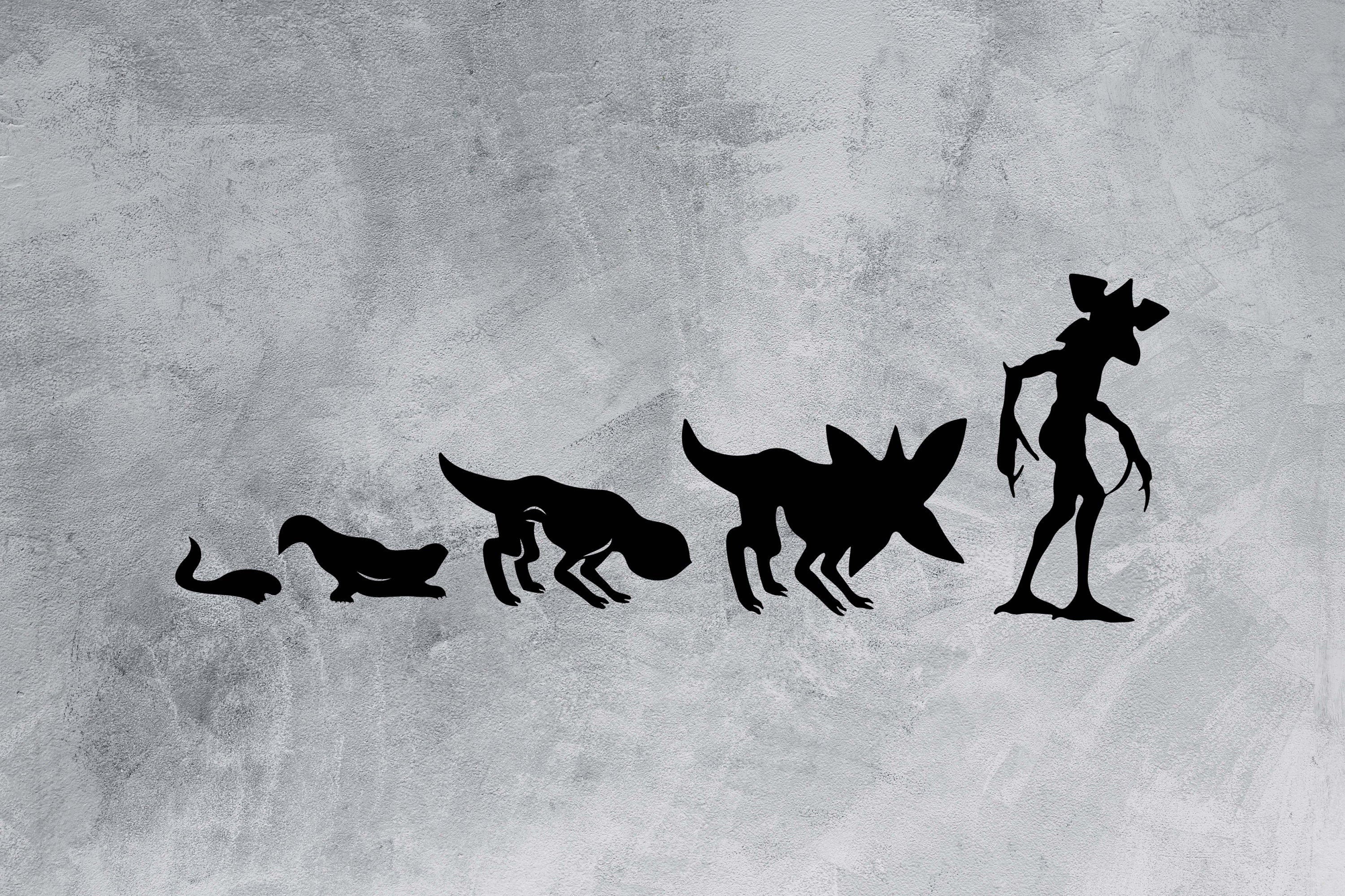 Demogorgon Evolution svg Demogorgon svg Upside Down svg | Etsy