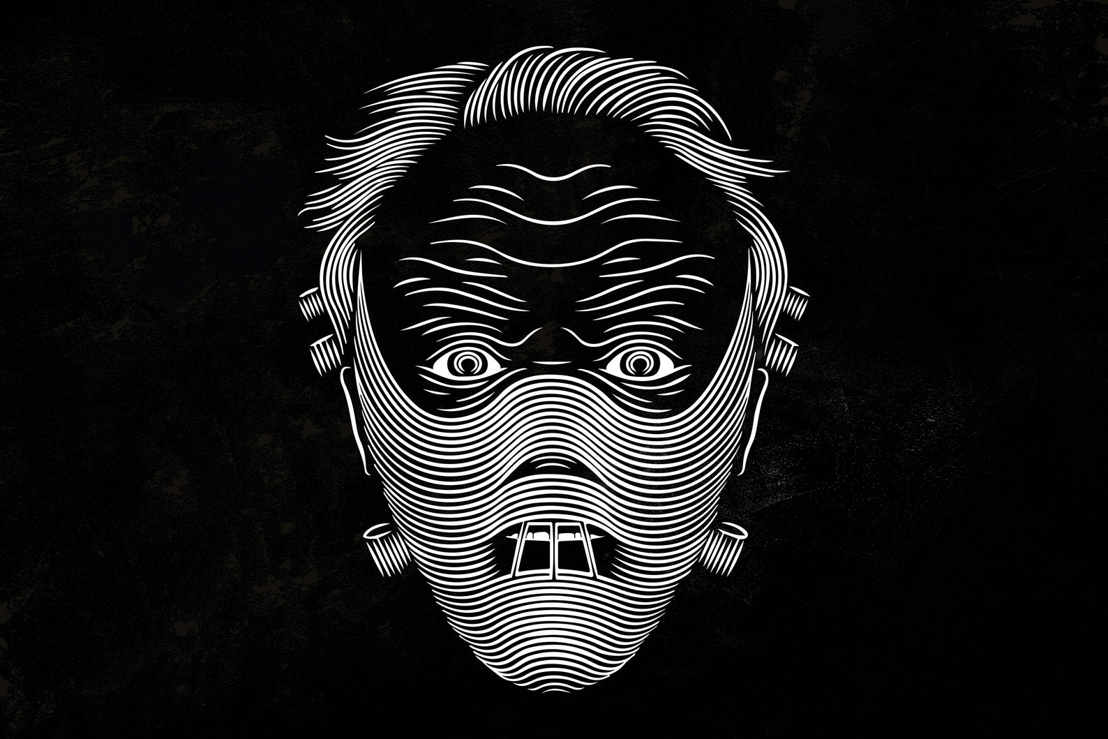 Hannibal Hannibal Svg Hannibal Mask Hannibal Art Lecter | Etsy