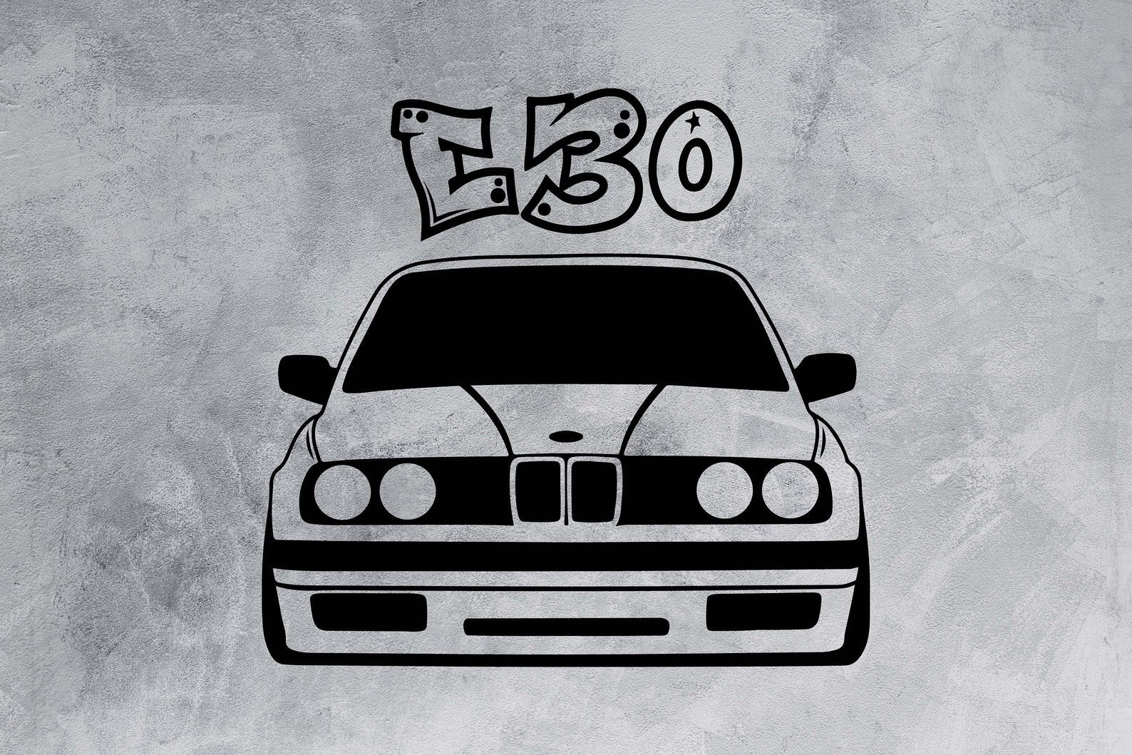 BMW Svg E30 Svg Svgbmw Car Svg Sport Car Svg Bmw E30 Bmw | Etsy