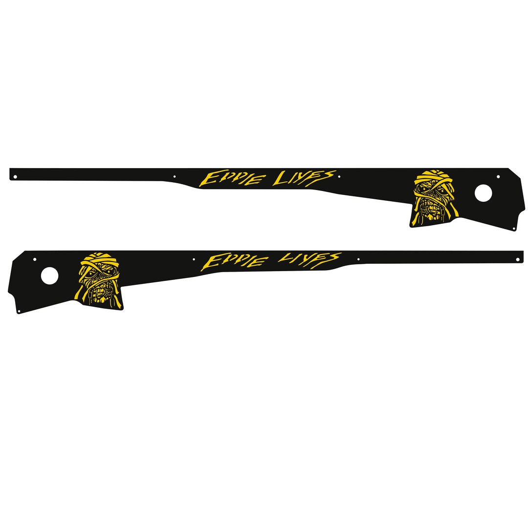 Iron Maiden Side Rails Armor Mod Stern Pinball Machine 2281 - Etsy