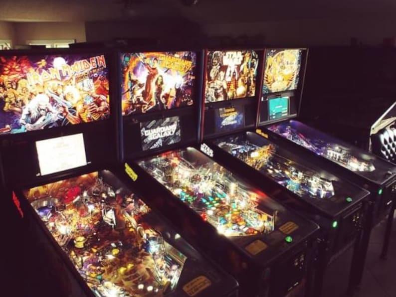 Stern Stranger Things Lighted Magnetic Hinge Covers Pinball Machine Mod ...