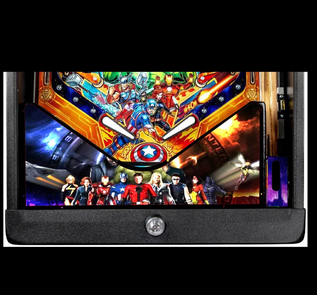 Avengers Infinity Quest Space Lighted Pinball Apron/arch 0010 - Etsy