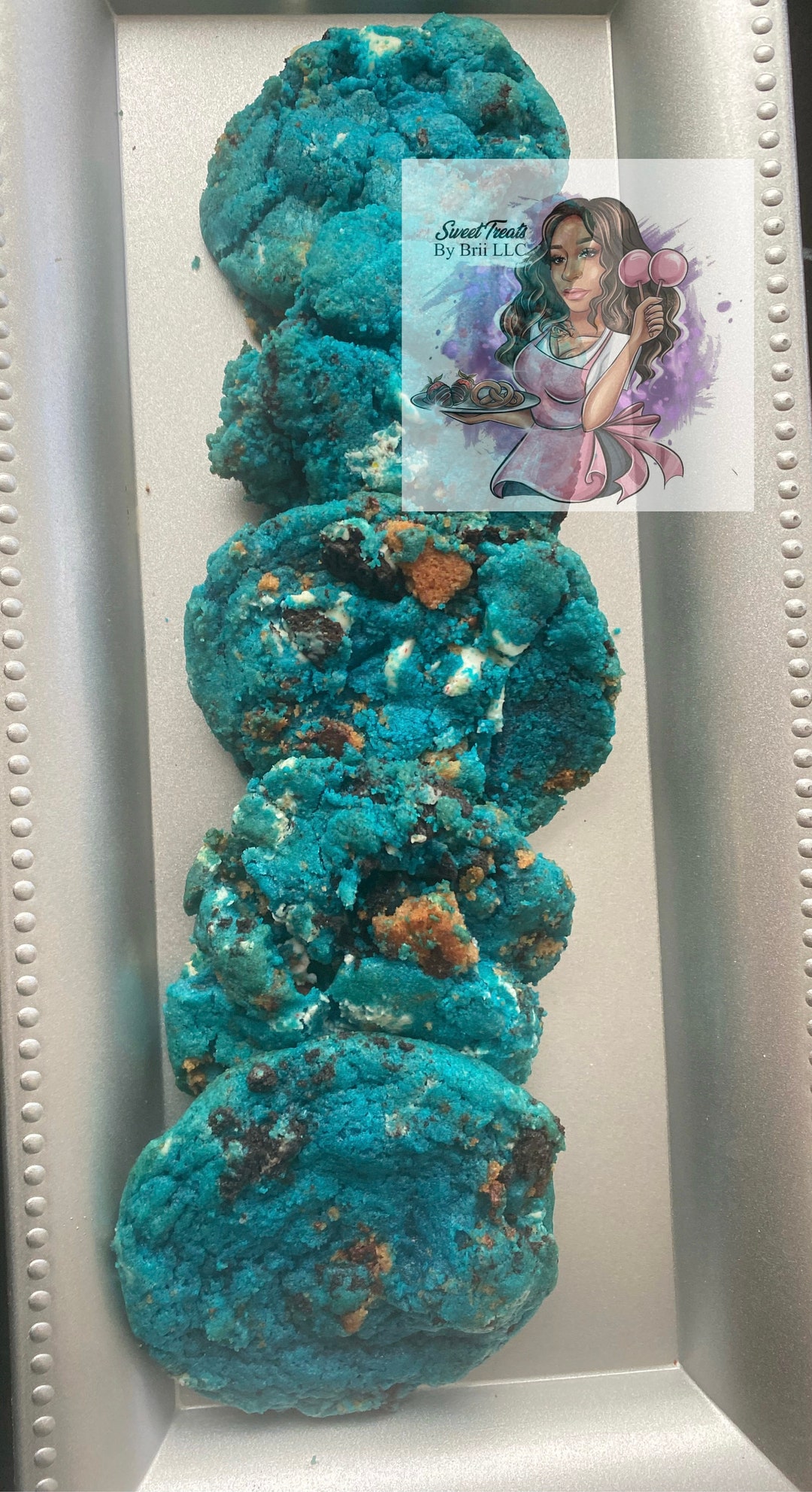 Cookie Monster Fully Loaded Cookie - Etsy