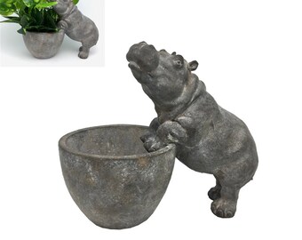 Hippo Planter | Etsy
