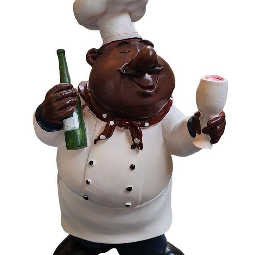 African American Black Chef Kitchen Bistro Italian Cooking - Etsy