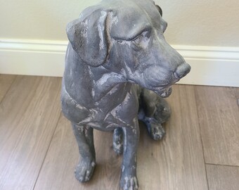 Labrador Lawn Statue - Etsy