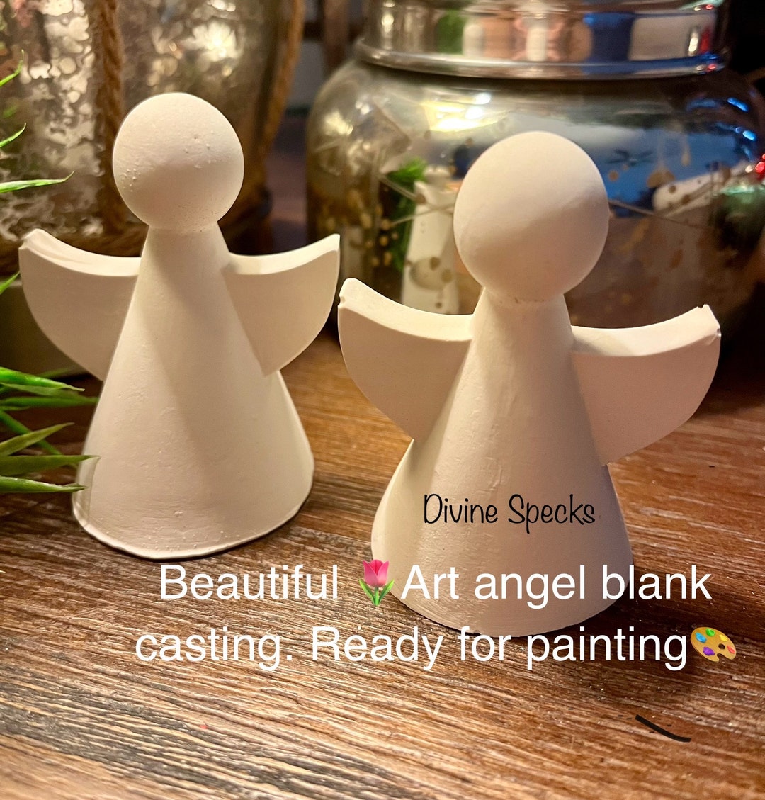 Art Angel Blank Casting. Ready for Painting. - Etsy