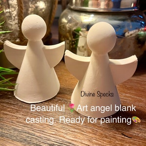 Art Angel Blank Casting. Ready for Painting. - Etsy