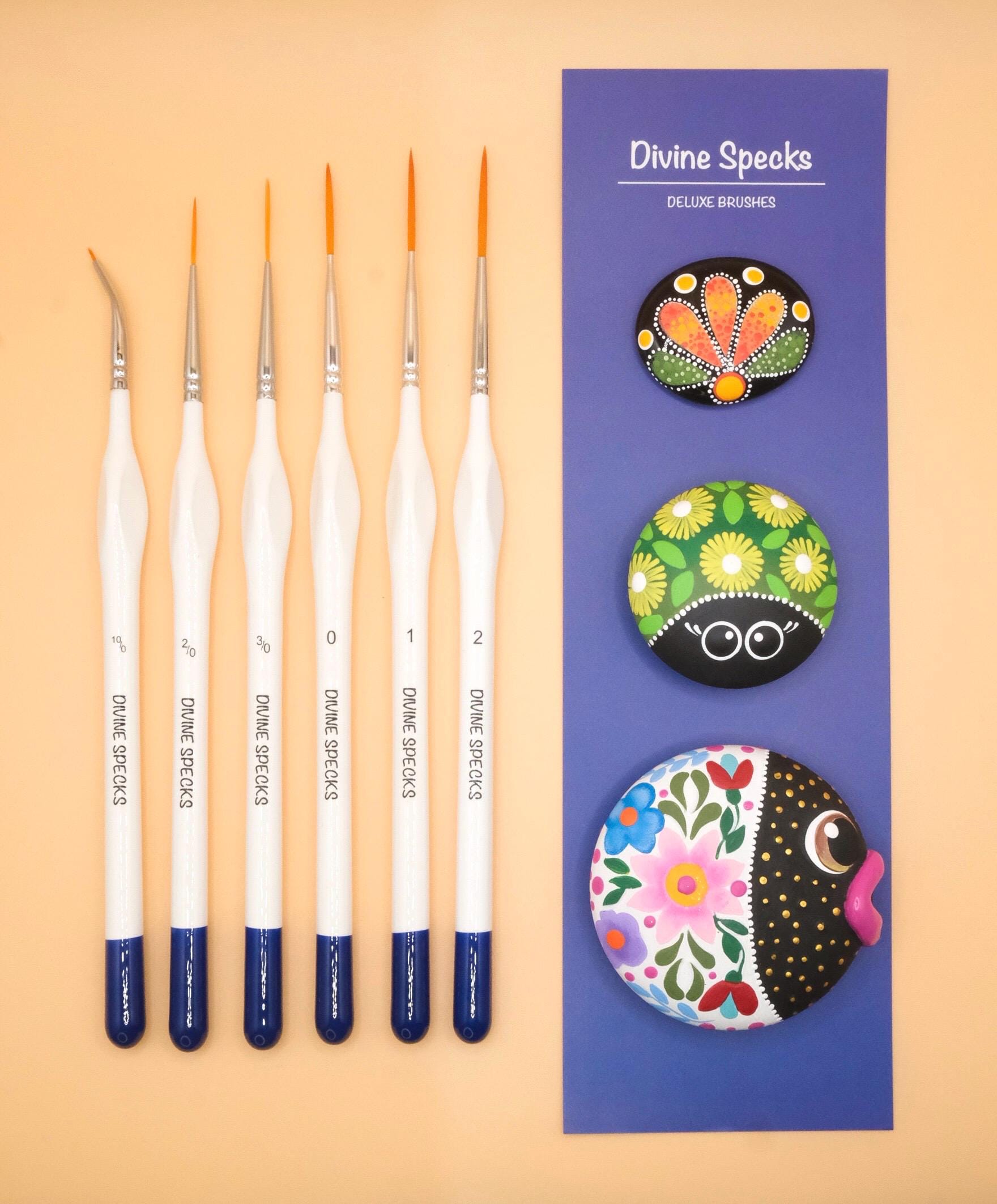 Mandala Rigger Brushes (set of 6) - Etsy
