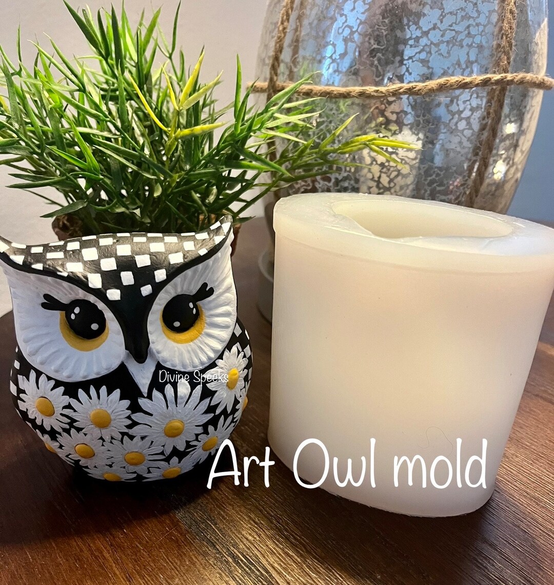 New Mold Adorable Owl. - Etsy