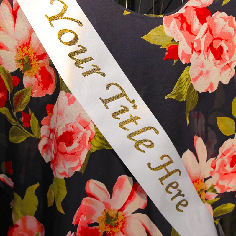 Pageant Sash - Etsy