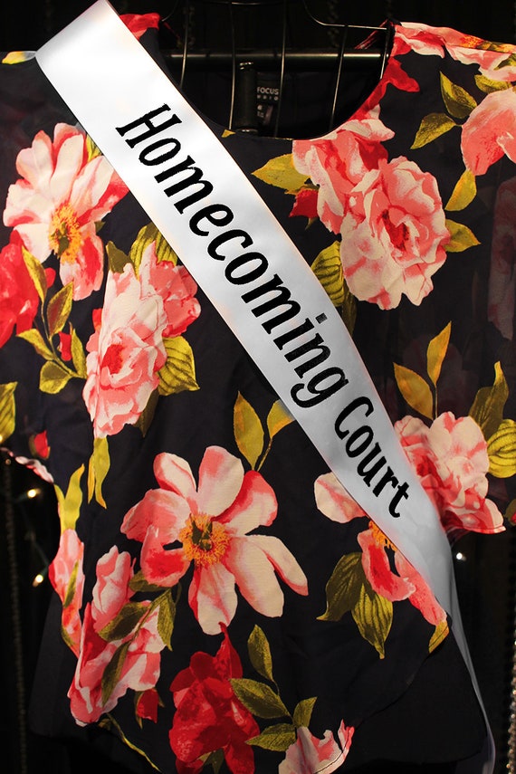 Homecoming Court Sashes