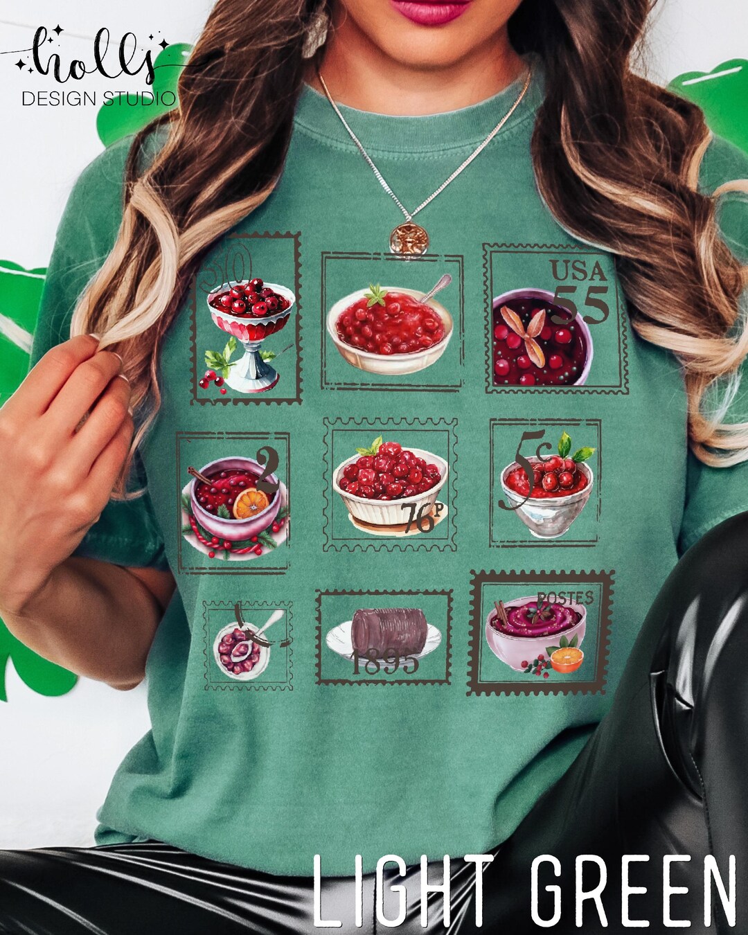 Cranberry Sauce Thanksgiving Shirt Comfort Colors | Vintage Fall Food ...
