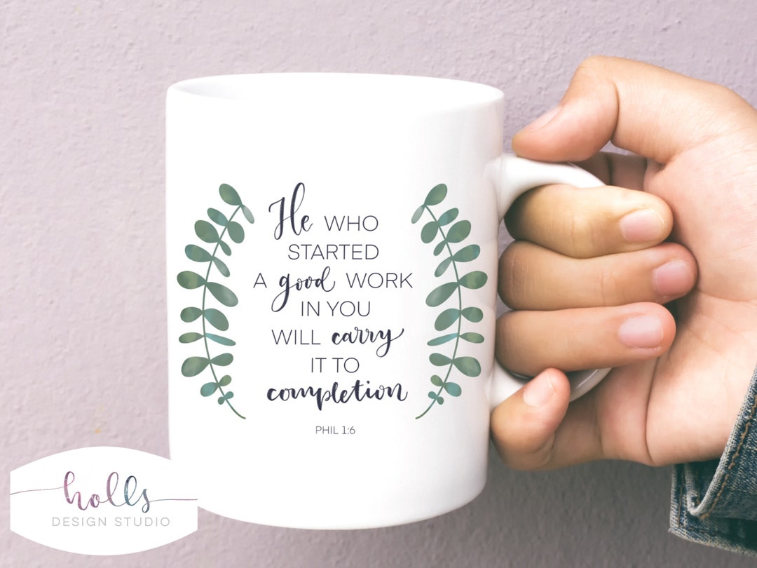 Scripture Mug, Christian Mug, Bible Verse Mug, Christian Coffee Mug ...