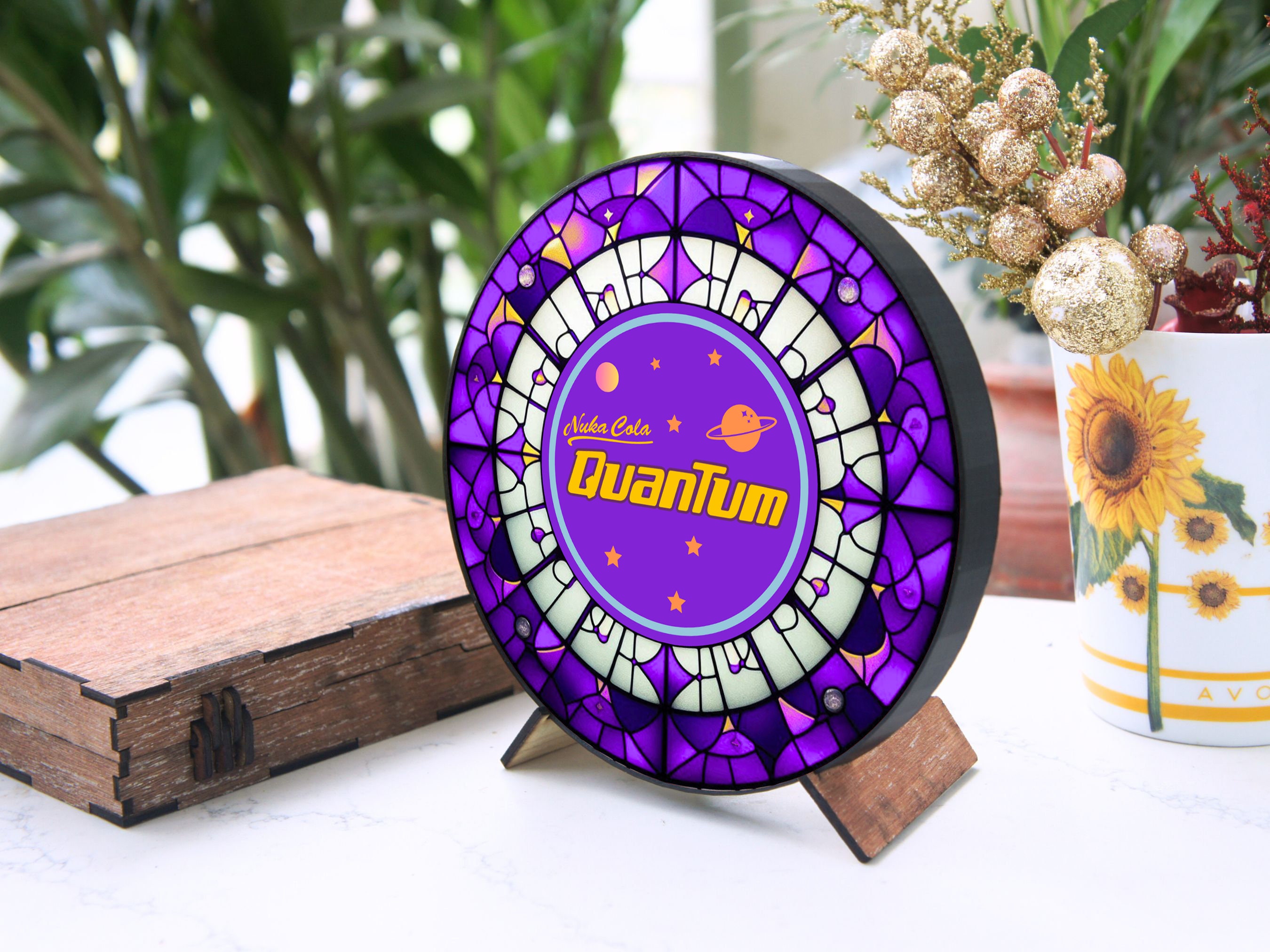 Fallout Lamp,nuka Cola Lamp,nuka Cola Quantum,ncr New Vegas,stained ...