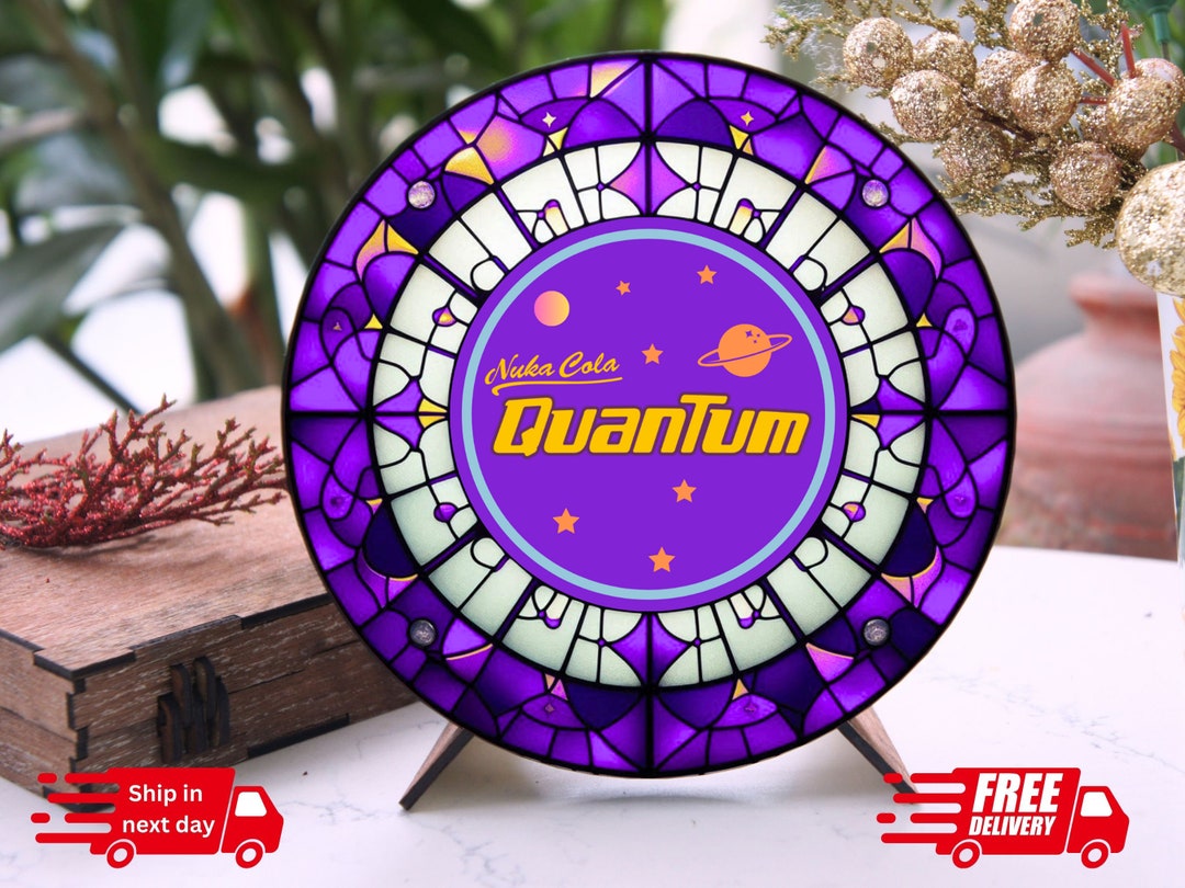 Fallout Lamp,nuka Cola Lamp,nuka Cola Quantum,ncr New Vegas,stained ...