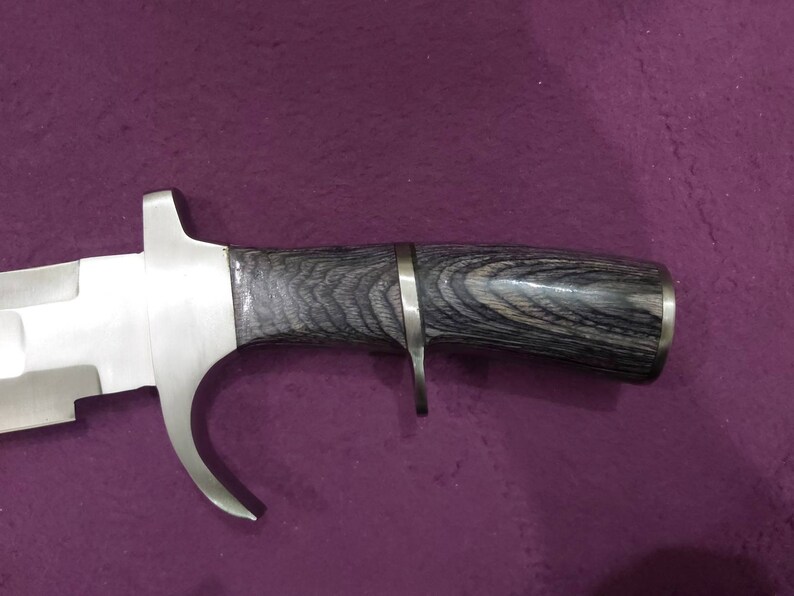 18''custom Handmade D2 Predator Machete Bowie Knife Movie Knife With ...